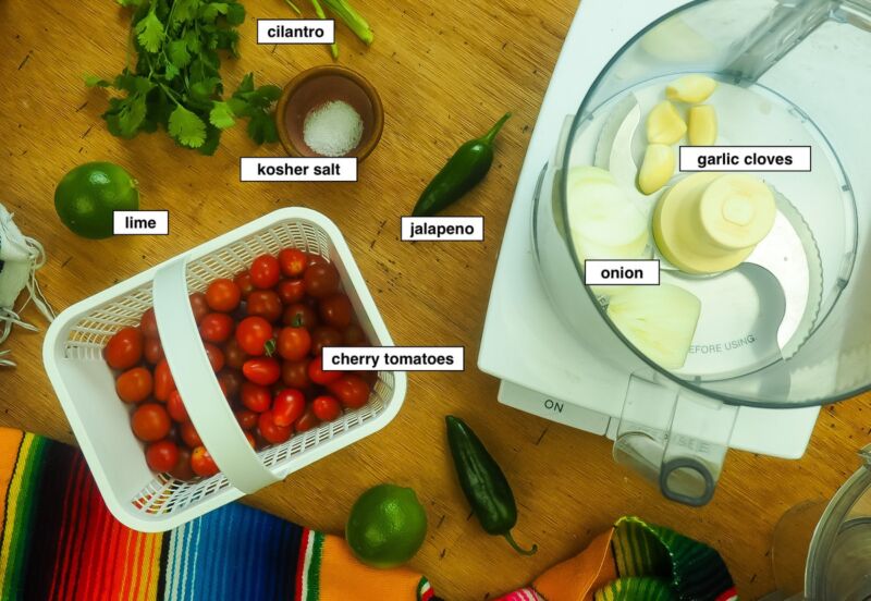 Quick & Easy Cherry Tomato Salsa Recipe - Southern Bytes