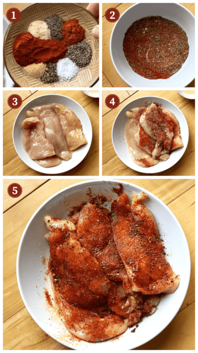 Blackened Chicken - Southern Bytes
