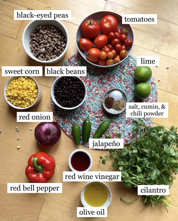 Easy Cowboy Caviar Recipe (Black-Eyed Pea Salsa) - Southern Bytes