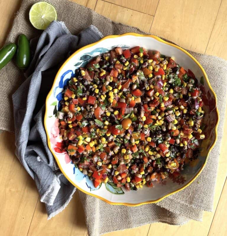 Easy Cowboy Caviar Recipe (Black-Eyed Pea Salsa) - Southern Bytes