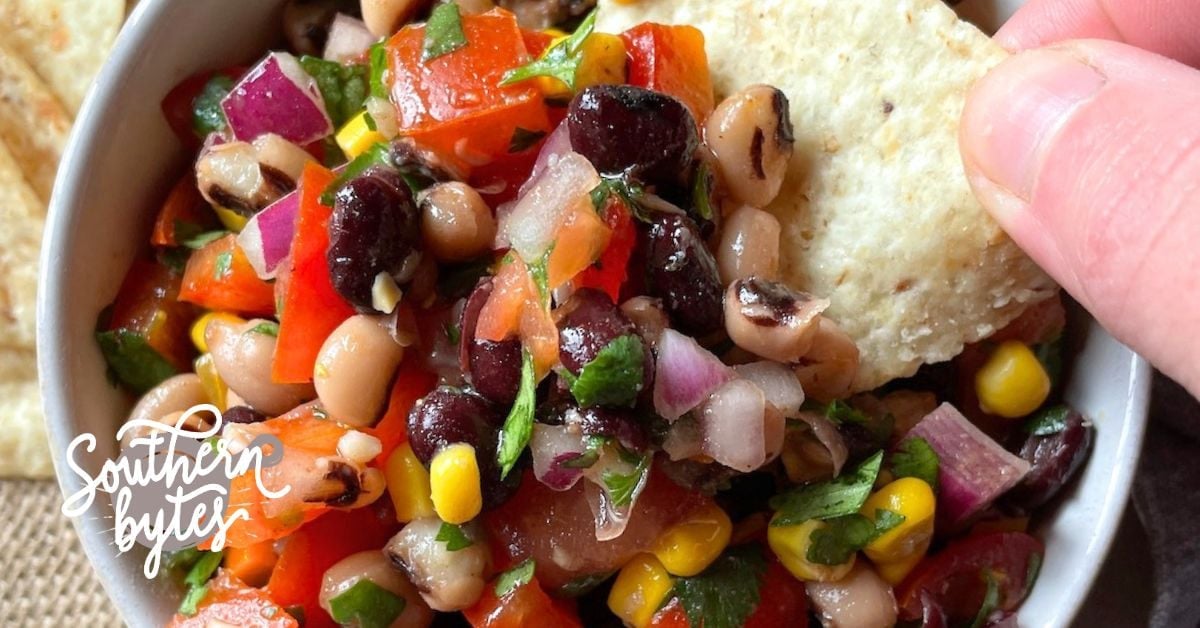 Easy Cowboy Caviar Recipe (Black-Eyed Pea Salsa) - Southern Bytes