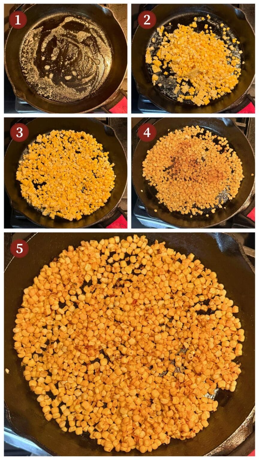 Easy Skillet Blackened Corn - Southern Bytes
